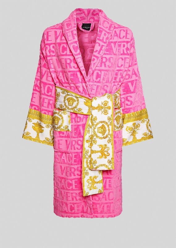 The Versace Baroque Bathrobe Will Let You WFH Like A King