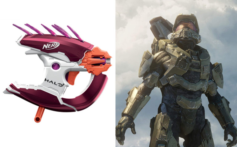 NERF Releases 'Halo' Editon Guns For Your Inner Master Chief