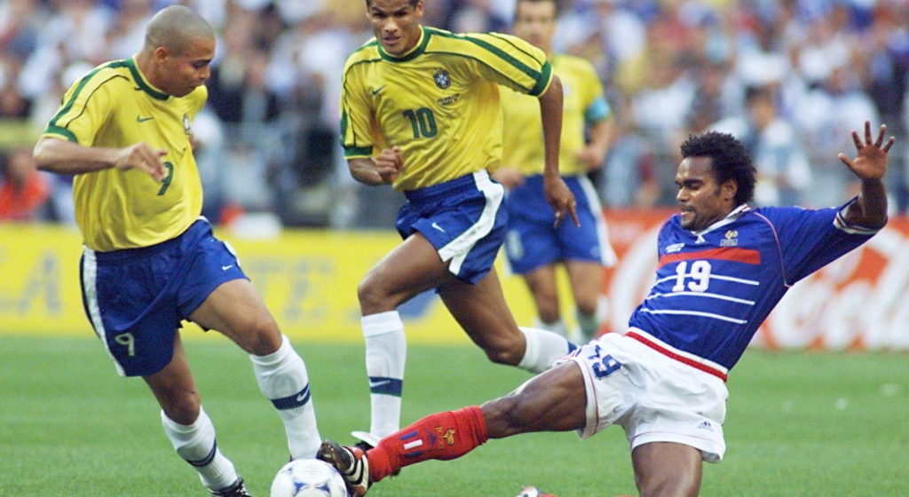 Watch The French Soccer Team Discuss Ways To Beat Ronaldo In '98