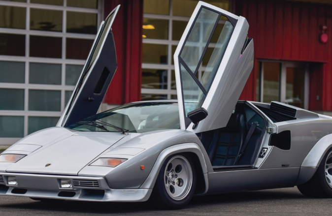A Real Lamborghini Countach Was Crashed For 'The Wolf Of Wall Street'