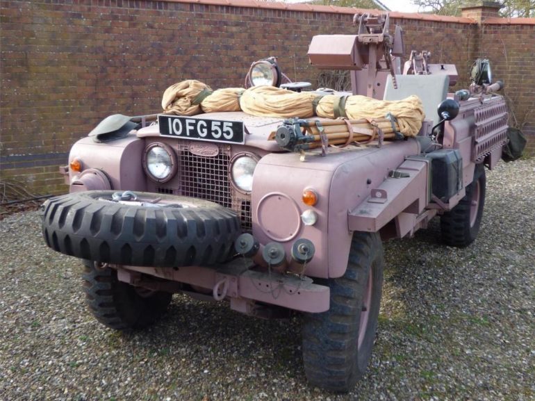 Former SAS 'Pink Panther' Is The Coolest Land Rover On Sale