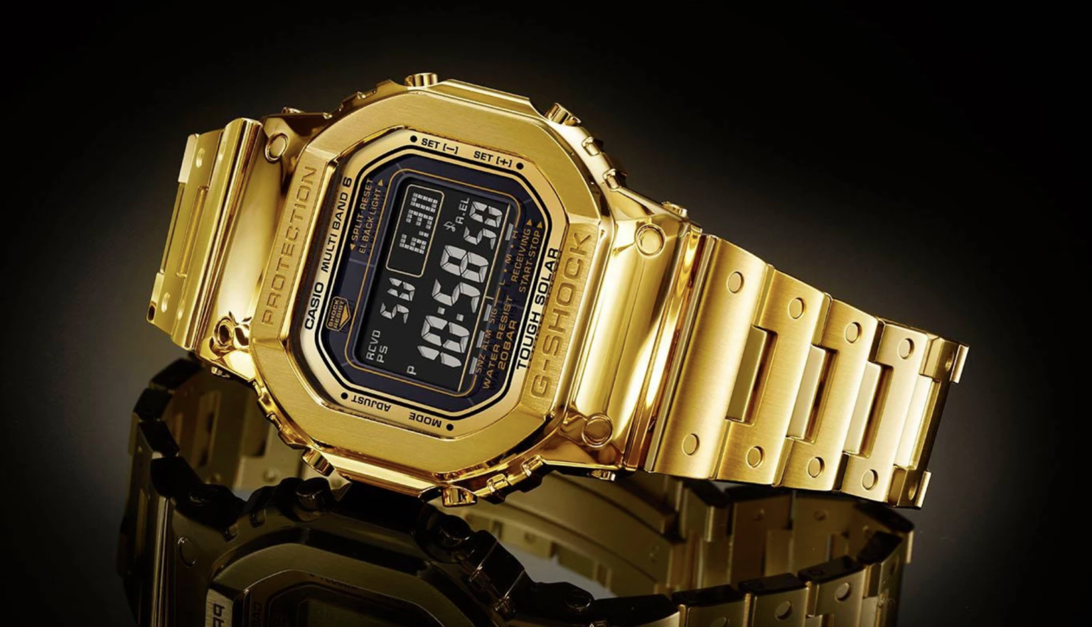 The Extremely Rare Casio G-Shock Full Metal Gold 18-Karat