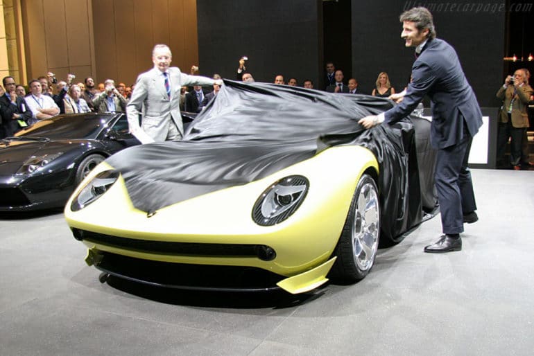The 2006 Lamborghini Miura Concept That Teased Fans Worldwide - Boss ...