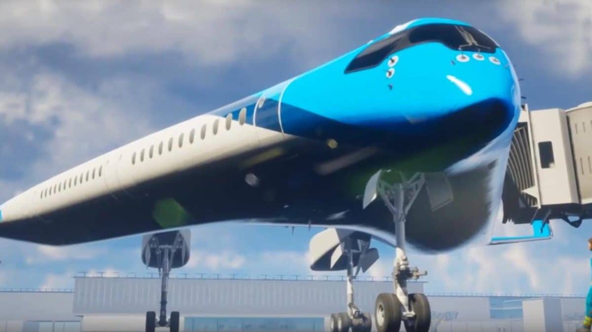 KLM Royal Dutch Airlines Reveals The Futuristic Flying-V Aircraft