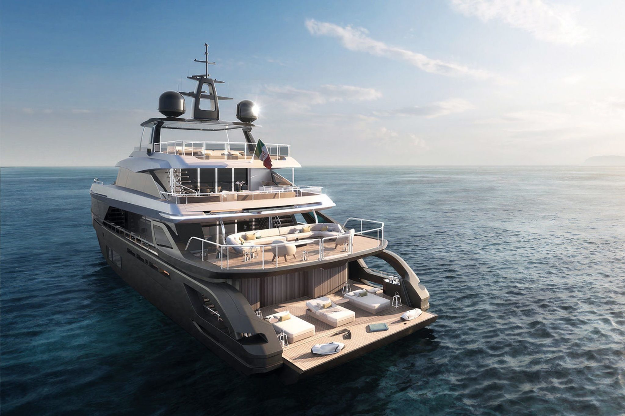 The Azimut Grande Trideck Megayacht Is Set For A 2021 Delivery