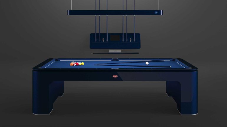 Bugatti Pool Table Designed To Keep Itself Level On Yachts