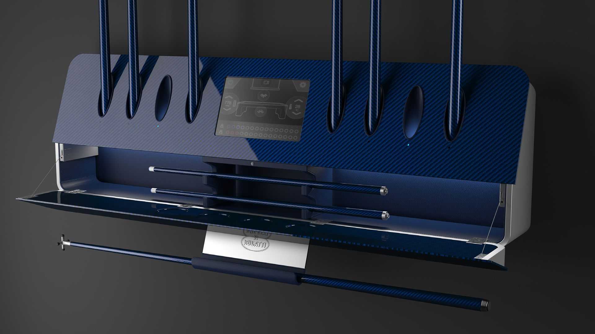 Bugatti Pool Table Designed To Keep Itself Level On Yachts