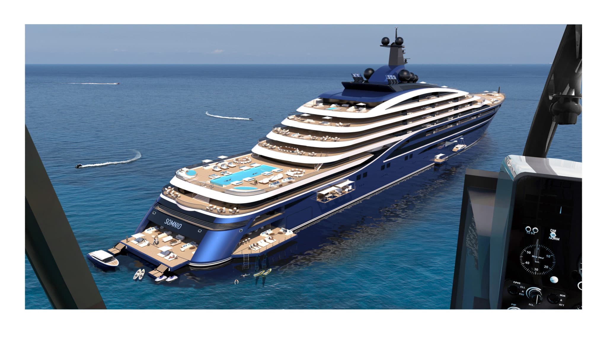 Somnio: The World's Largest Superyacht Is A 728-Foot Dream
