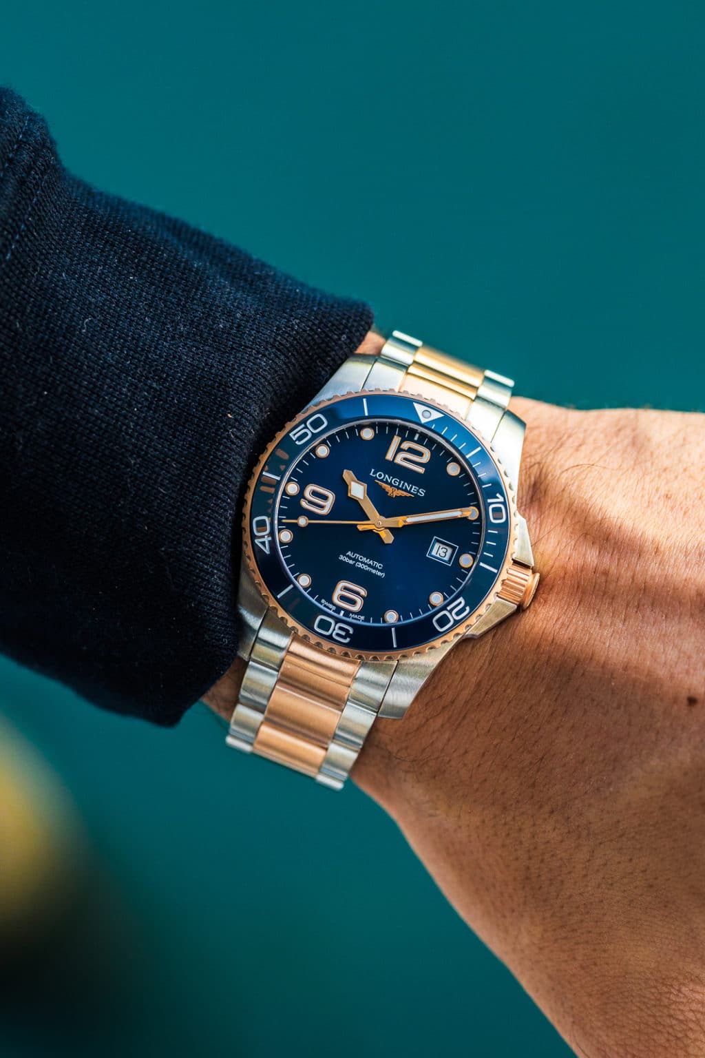 From Beach To Bar In The New Two-Tone Longines HydroConquest - Boss Hunting