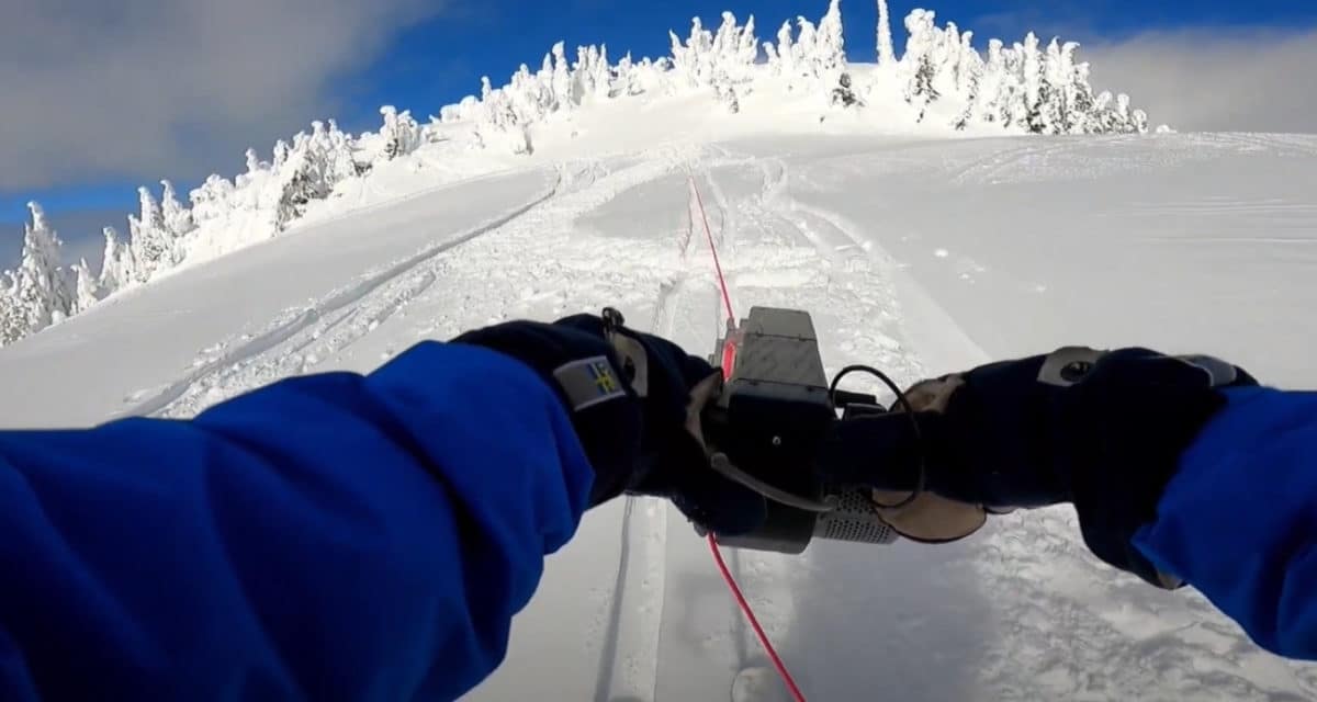 The Zoa PL1 Is A Portable Skiing Rope Tow That Fits In Your Backpack