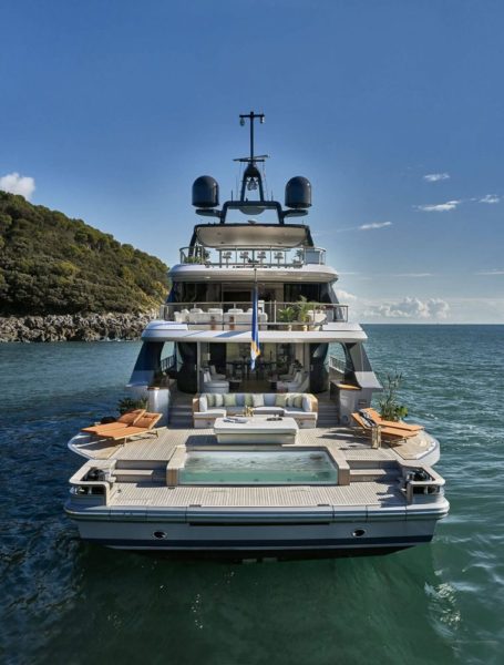 The Benetti Oasis 40m Deck Showcases A New Breed Of 'Beach Club'