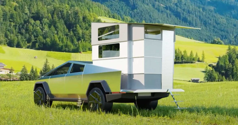 This $69,000 Tesla Cybertruck Fold-Out Bed Is Perfect For The Post ...