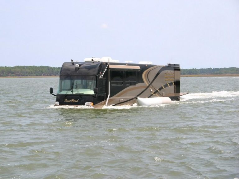 This $1.6 Million Amphibious Motorhome Is The James Bond Of RVs