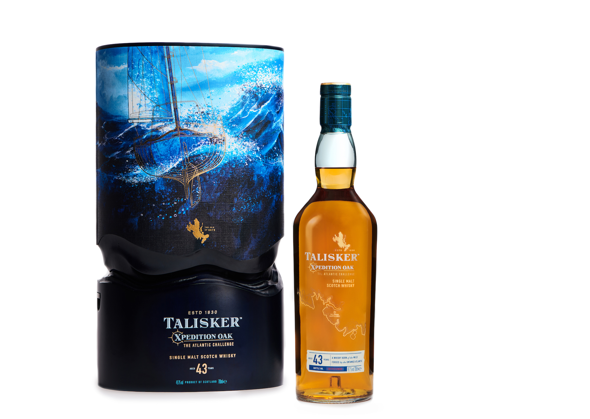 Talisker Releases Their Oldest Bottle Ever In The 43-Year-Old Xpedition Oak