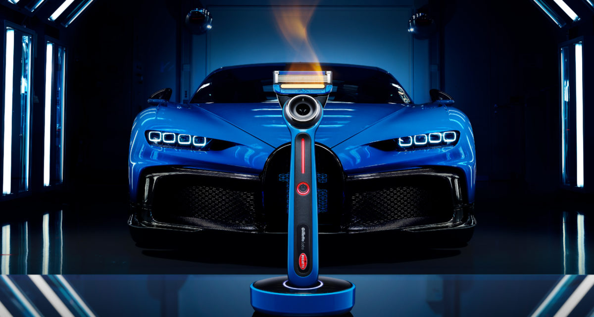 Gillette Bugatti Special Edition Heated Razor - Boss Hunting