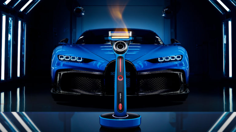 Gillette Bugatti Special Edition Heated Razor - Boss Hunting