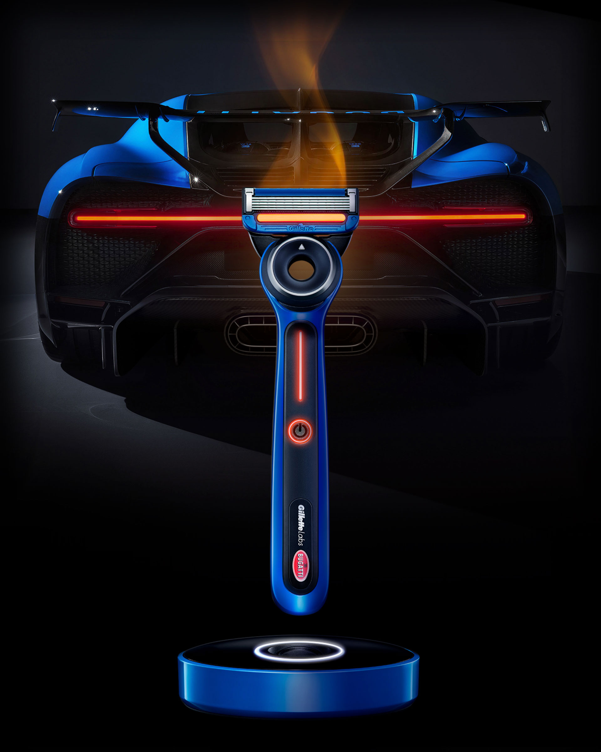 Gillette Bugatti Special Edition Heated Razor - Boss Hunting