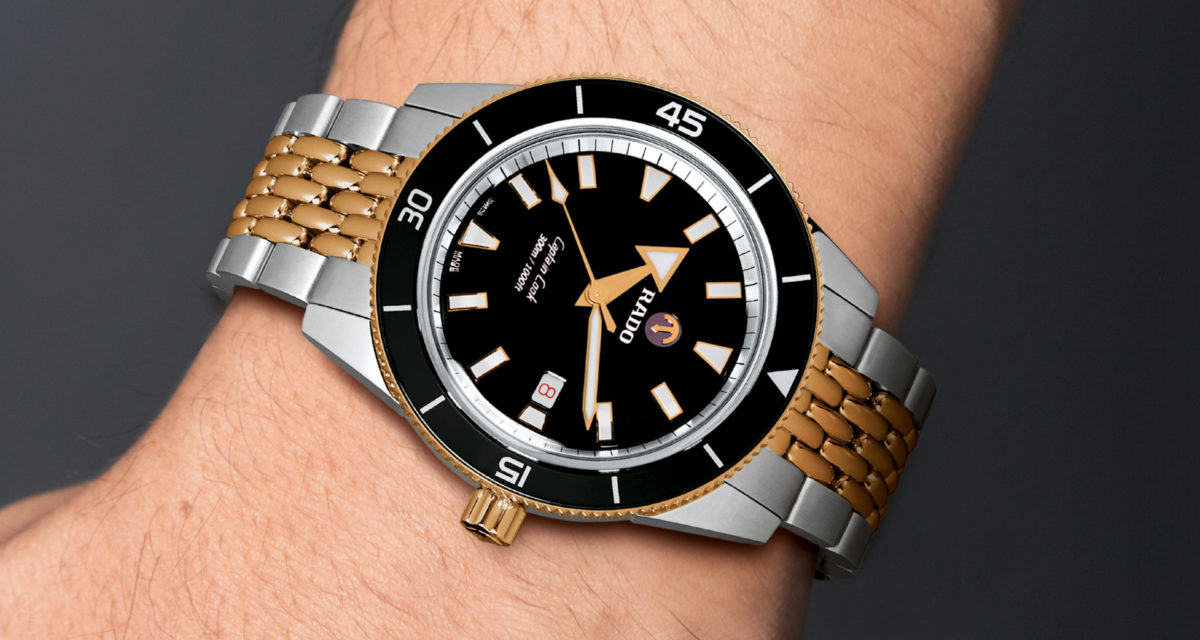 Rado Brings Two-Tone Back With The Captain Cook Bi-Colour Divers