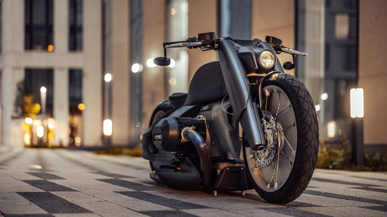 This Custom Russian BMW R18 Motorcycle Is A Gunmetal Beast