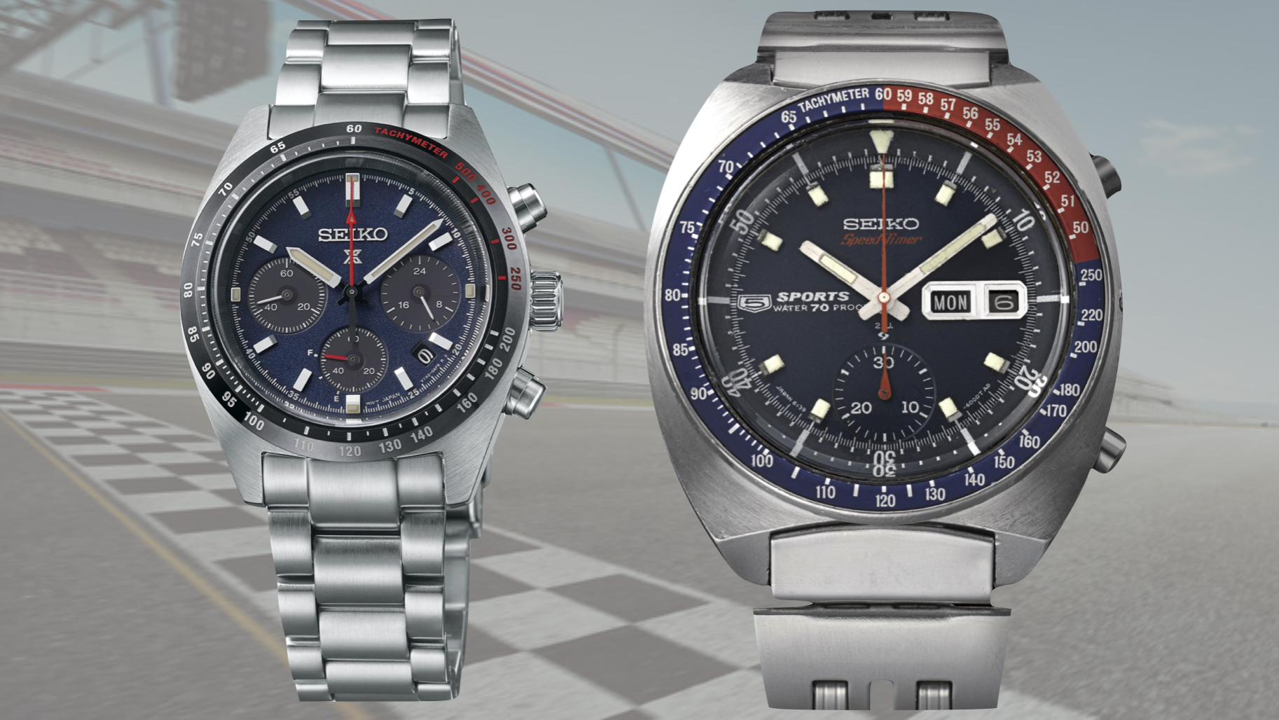 This Seiko Speedtimer Chronograph Collection Was Born For The Racetrack
