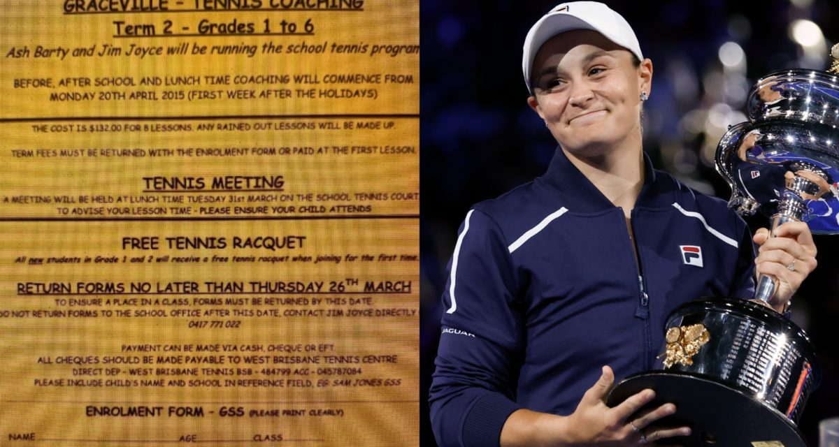 Ash Barty: From $16.50 Private Tennis Lessons To Sporting Greatness