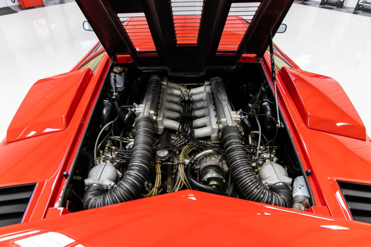 Rare Lamborghini Countach 5000 Quattrovalvole Hits The Auction Block