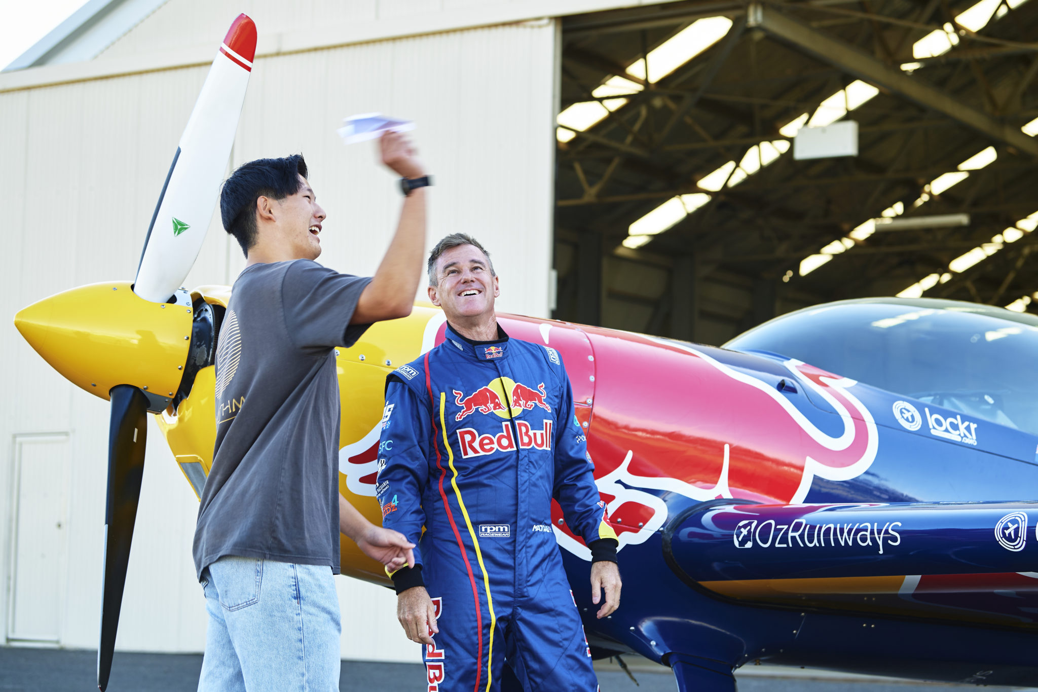 Red Bull Top Gun Matt Hall Takes BH's Garry Lu On An 8G Joy Flight