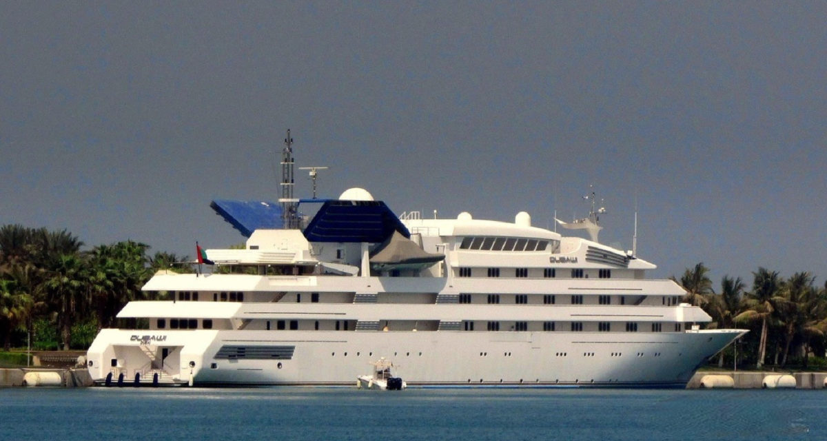 Dubawi: The 328-Foot Megayacht With Its Very Own Nightclub & Hospital