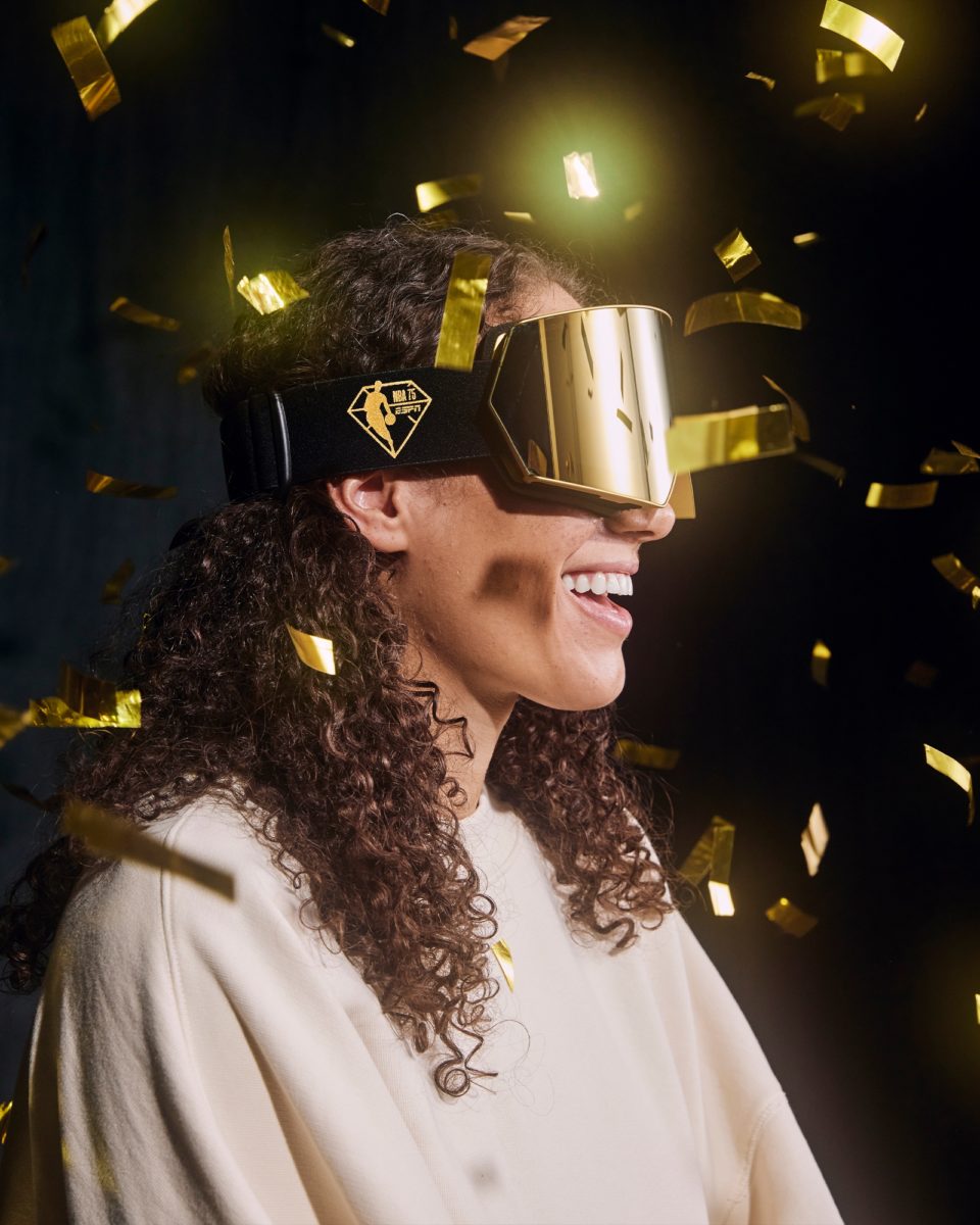 Nothing Says Winning Like A Pair Of Golden NBA Victory Goggles