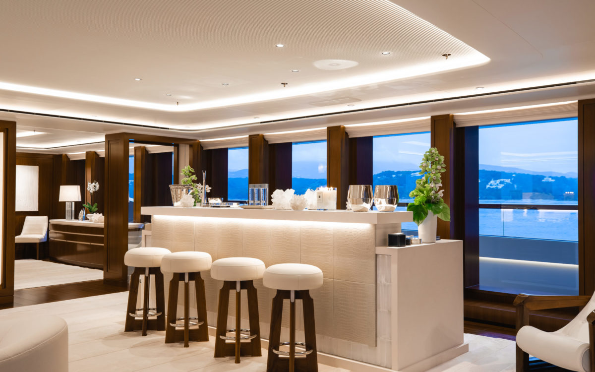 Inside Lawrence Stroll's $282 Million Superyacht 'Faith'