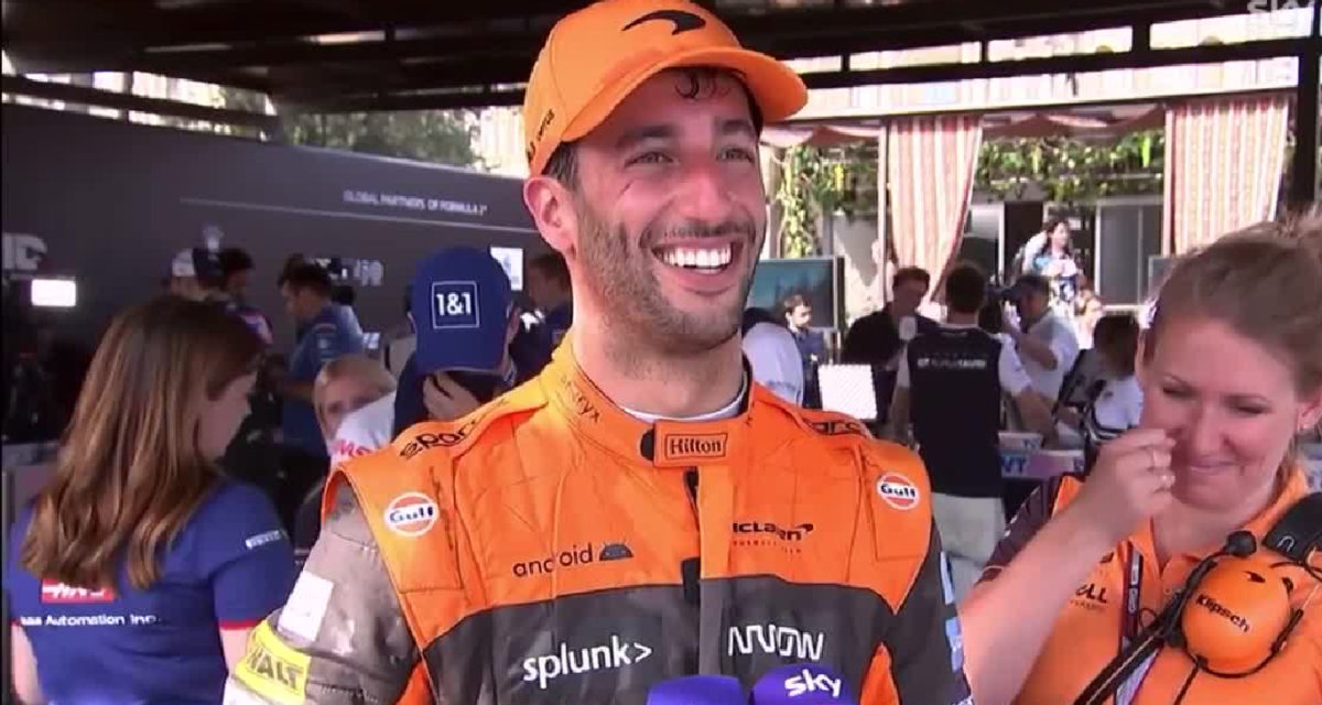 Daniel Ricciardo Reveals His Side Latest Hustle -- Hulu's Formula 1 Series