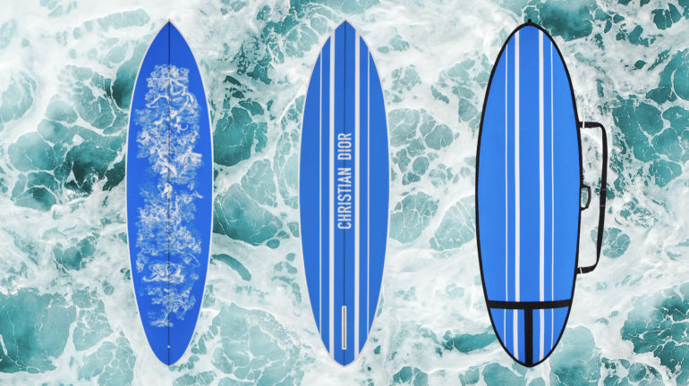 Get Pitted With Dior's $15,000 Handcrafted Surfboard