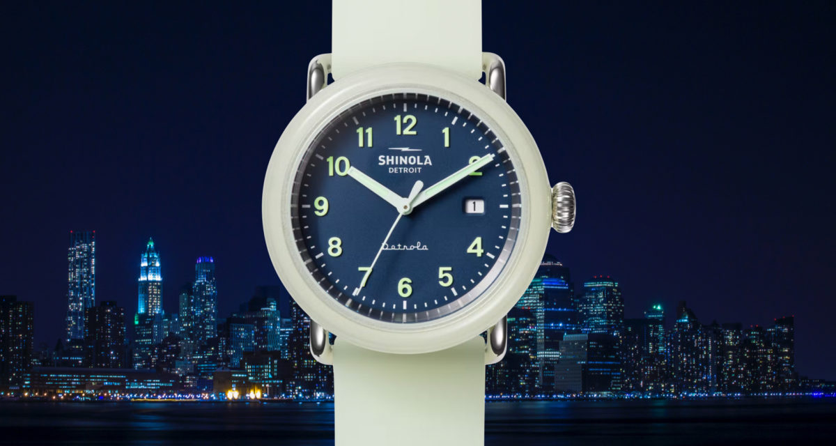 The Shinola UFO Detrola Watch Will Tell You The Time Where Other ...