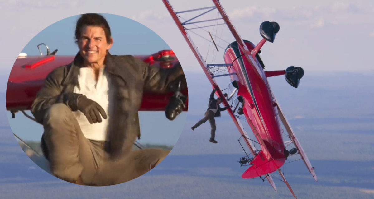 Tom Cruise's Ballsy Plane Stunt In Mission: Impossible 7