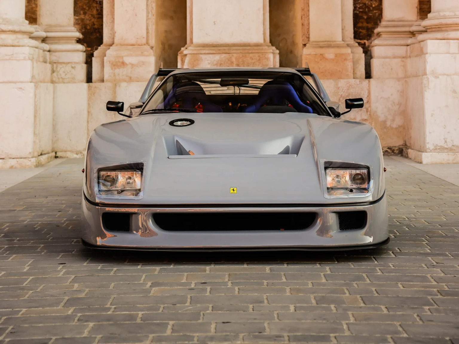 Unique Nardo Grey Ferrari F40 "Competizione" To Be Sold At Auction