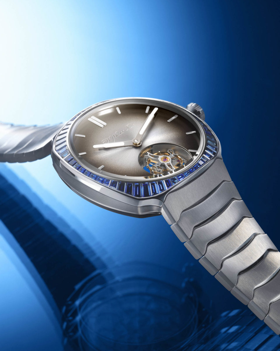 The H. Moser Streamliner 'Bucherer Edition' Bets Big On Blue