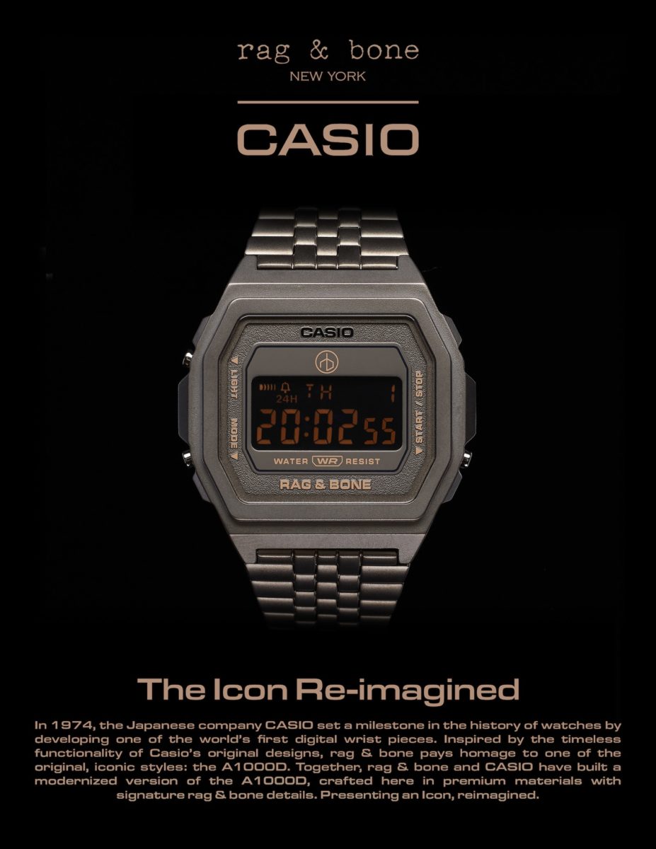 CASIO Vintage Premium Launches With Monochromatic Rag & Bone Collab ...