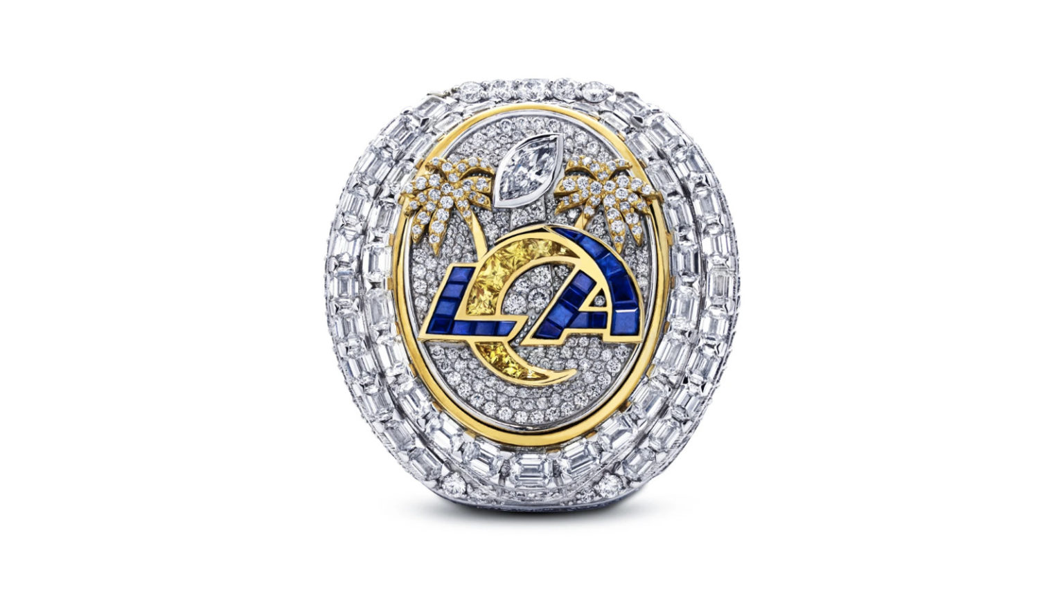 The LA Rams' Super Bowl LVI Rings Are Pure Hollywood Extravagance