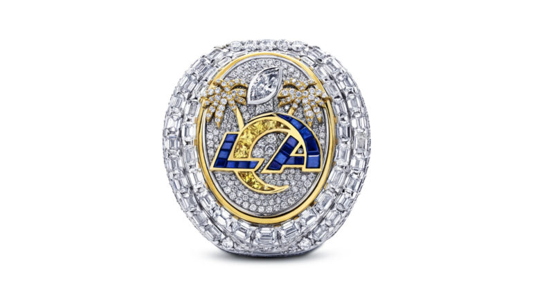 The LA Rams' Super Bowl LVI Rings Are Pure Hollywood Extravagance
