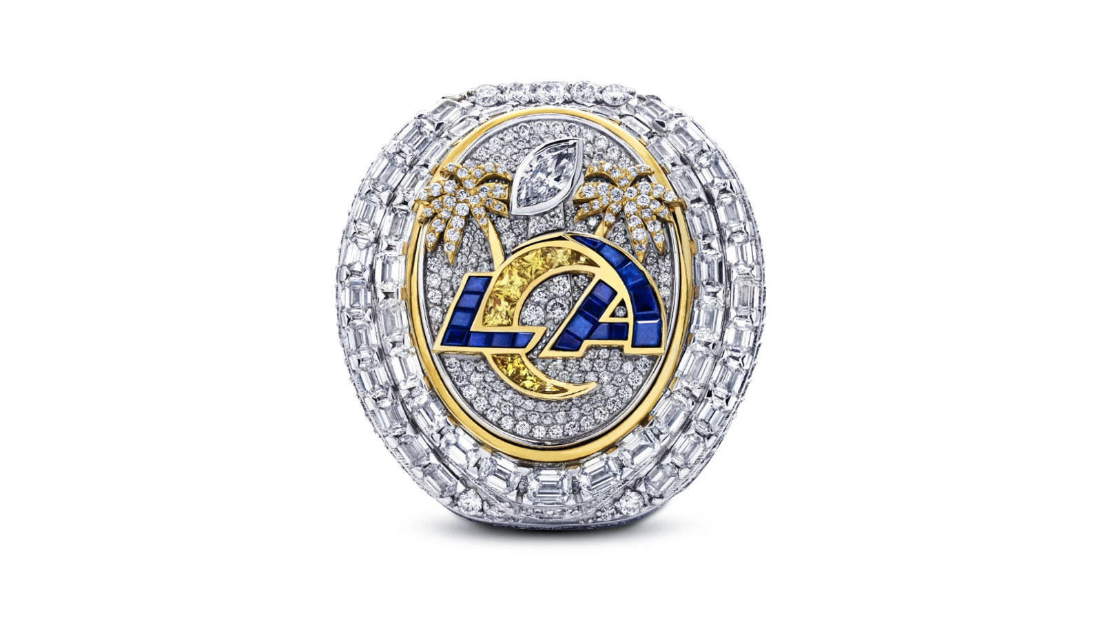 The LA Rams' Super Bowl LVI Rings Are Pure Hollywood Extravagance