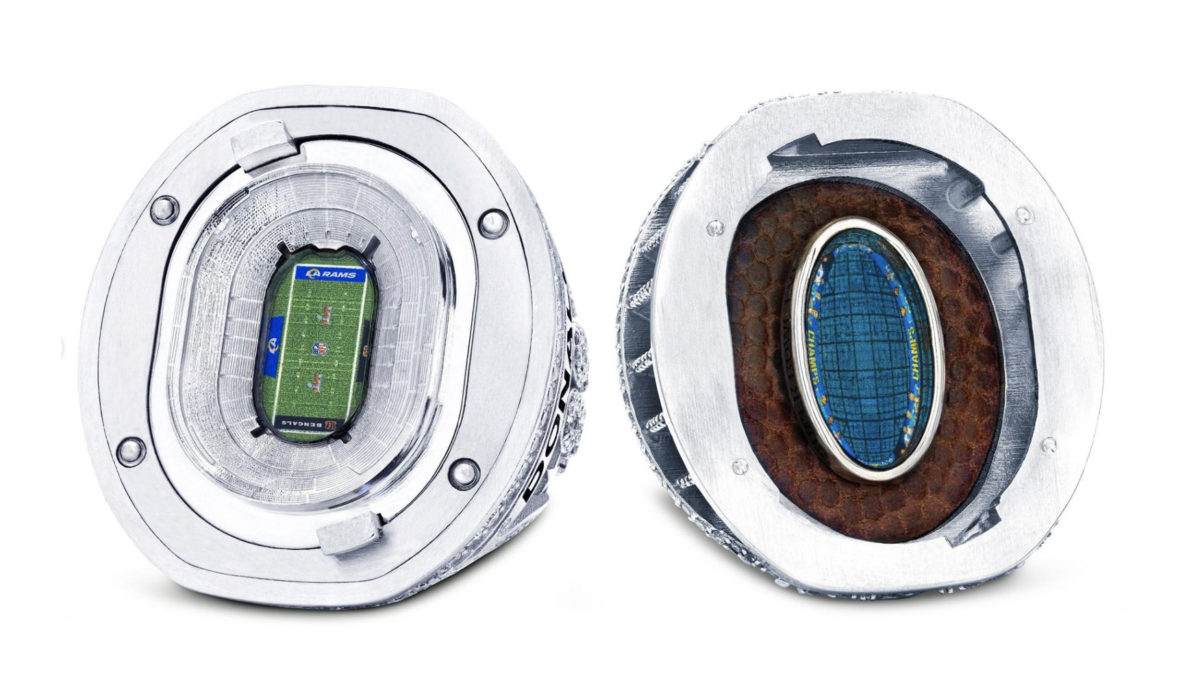 The LA Rams' Super Bowl LVI Rings Are Pure Hollywood Extravagance