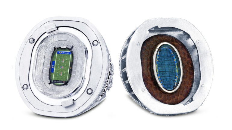 The LA Rams' Super Bowl LVI Rings Are Pure Hollywood Extravagance