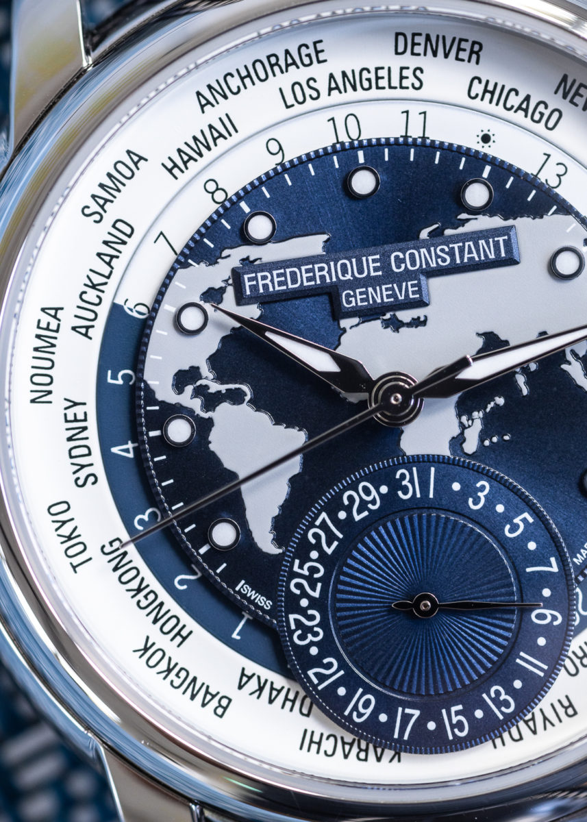 Master Your Universe With The Frederique Constant Worldtimer