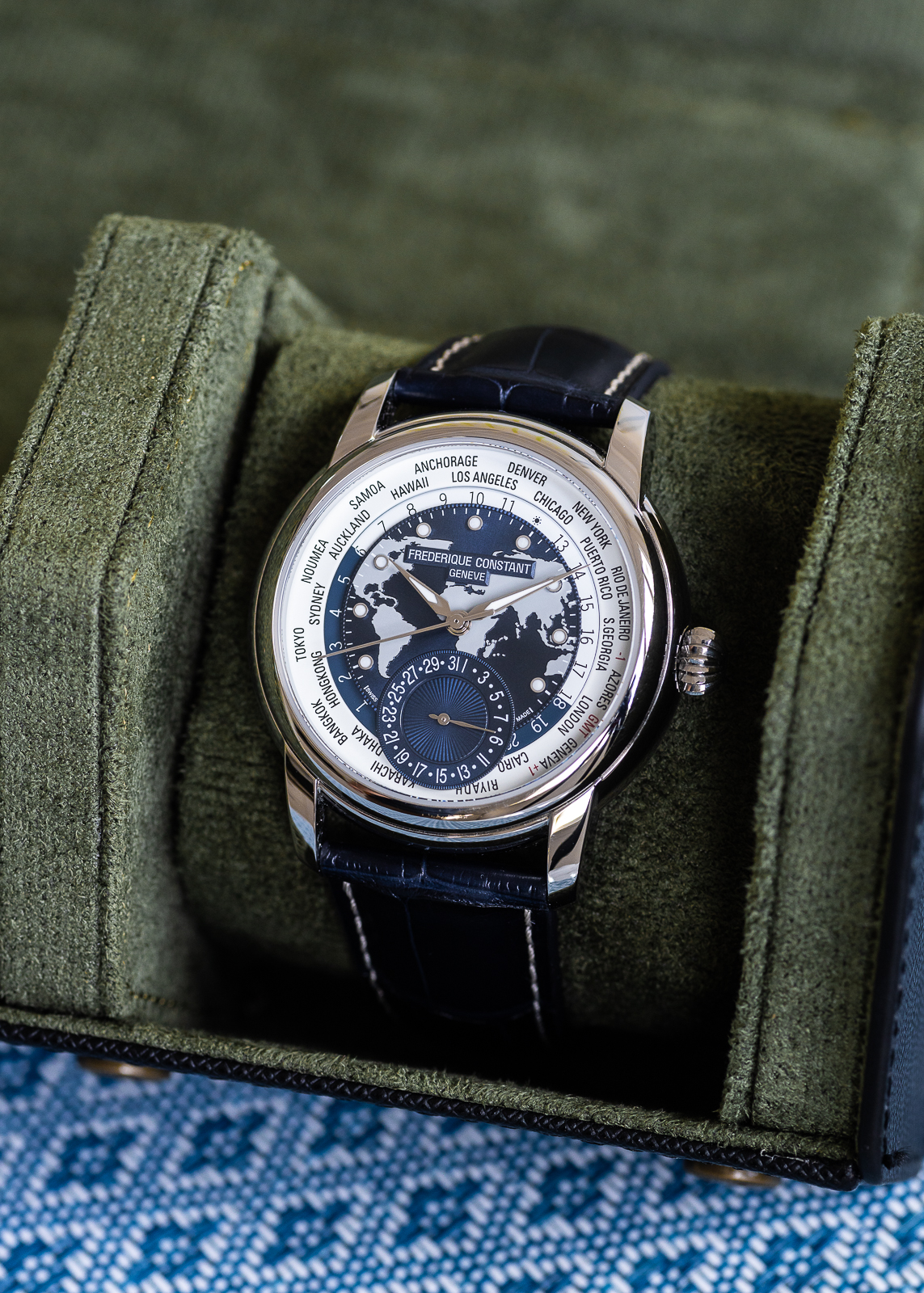 Master Your Universe With The Frederique Constant Worldtimer