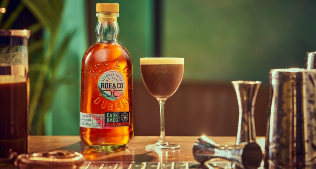 Roe & Co Coffee Stout Finish Whiskey Combines The Best of Cask & Keg