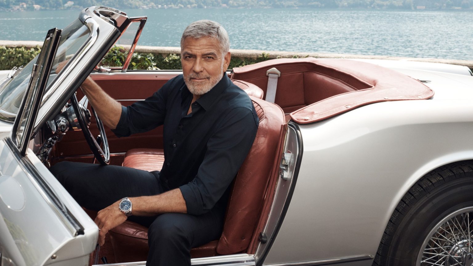George Clooney Is The Face Of OMEGA's Speedmaster 57