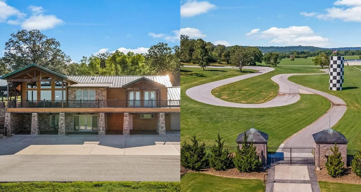 There's A House With Its Own Race Track Selling For Just $10M