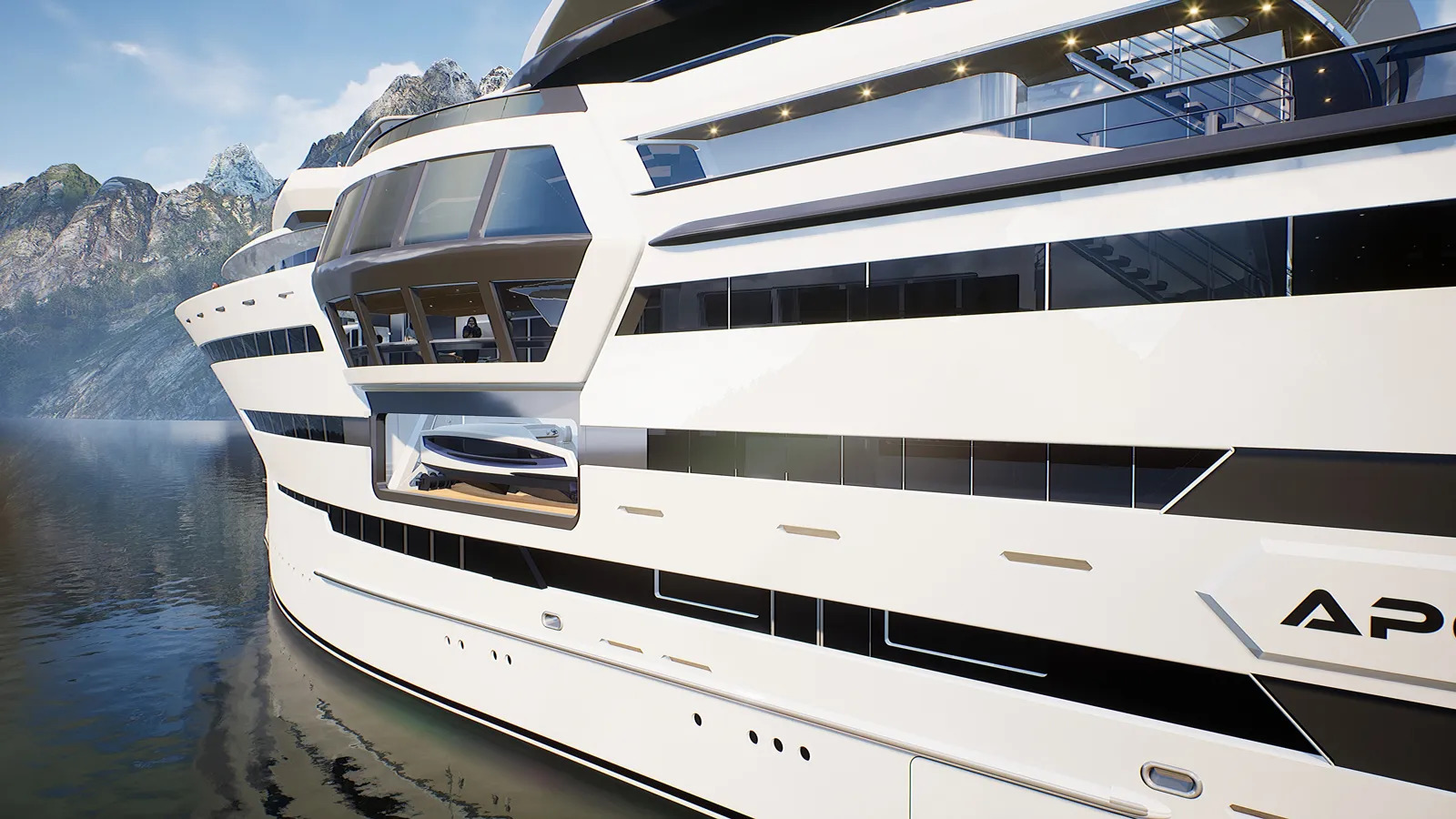 The 'Apollo' Superyacht Concept Is 90 Metres Of Ocean Exploring Excellence