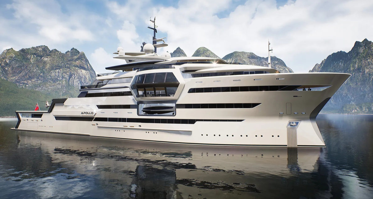 The 'Apollo' Superyacht Concept Is 90 Metres Of Ocean Exploring Excellence