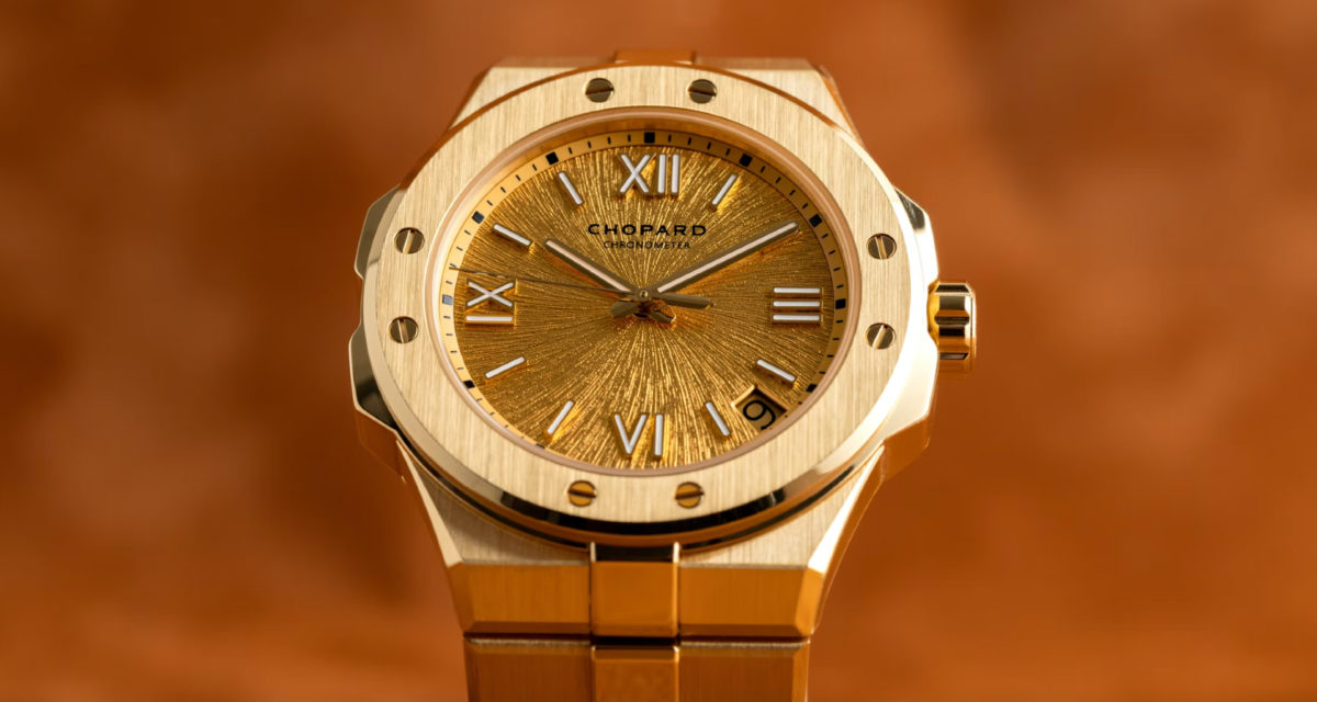 The Chopard Alpine Eagle In Radiant Yellow Gold Has Officially Landed